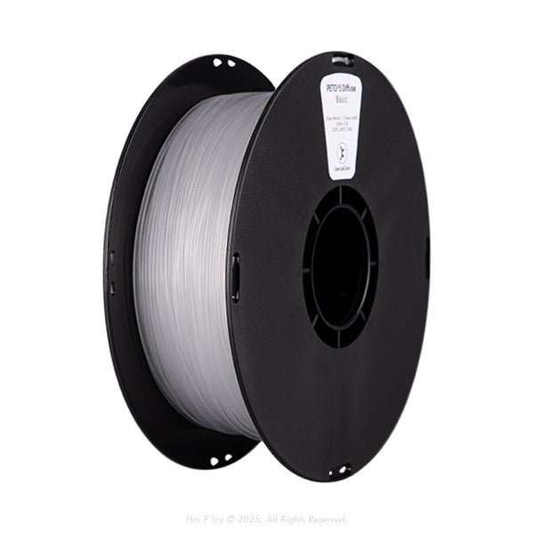 3D Printing Filament PETG Diffuse Clear White – Hoi P’loy