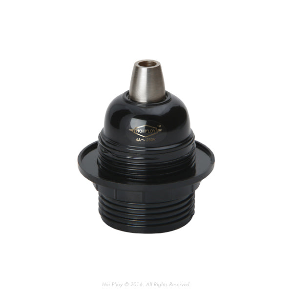 Full Thread Bakelite Lamp Holder – Hoi P’loy