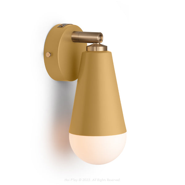 Signature Mustard Yellow Gelato Wall Sconce – Hoi P’loy