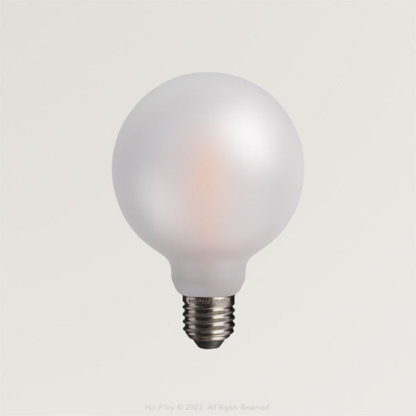 Frosted Medium Globe LED Filament Light Bulb E27 – Hoi P’loy