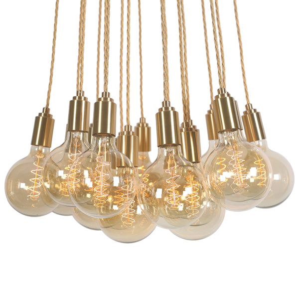 Signature Gold Cluster Ceiling Pendant Light – Hoi P’loy