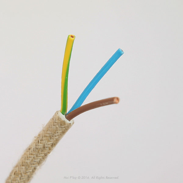 Solid Linen Fabric Cable – Hoi P’loy