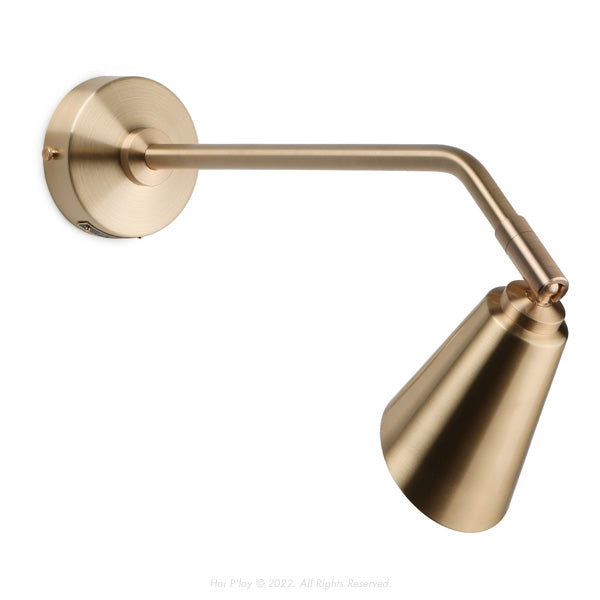 Brass Penny Portrait Wall Light – Hoi P’loy